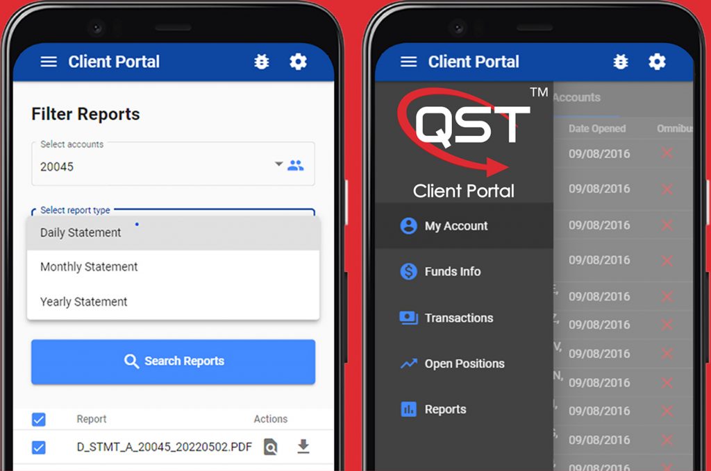 QST Client Portal | Client Account Inquiries | Quick Suite Trading