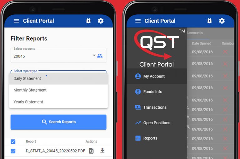 QST Client Portal | Client Account Inquiries | Quick Suite Trading